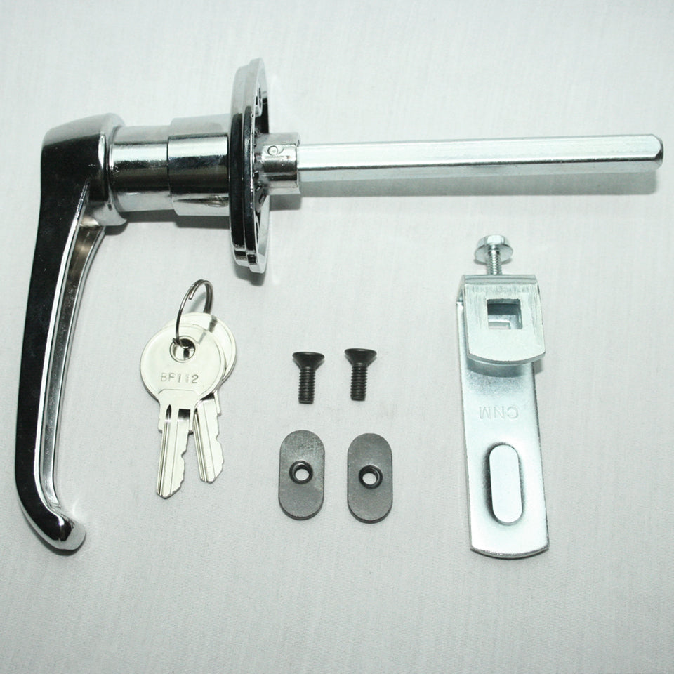 Chrome 360° Rotation Locking Door Handle – Faz-Store