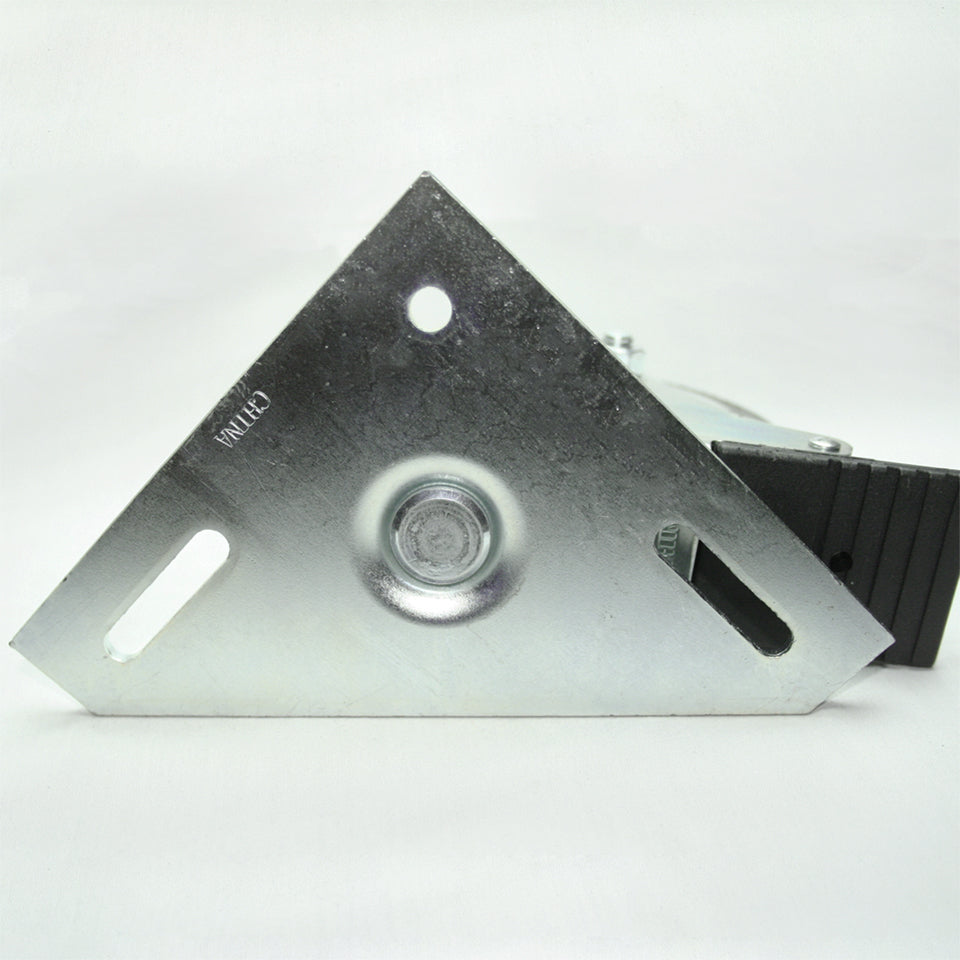 4" Triangle Top Plate Caster w/ Brake – Faz-Store