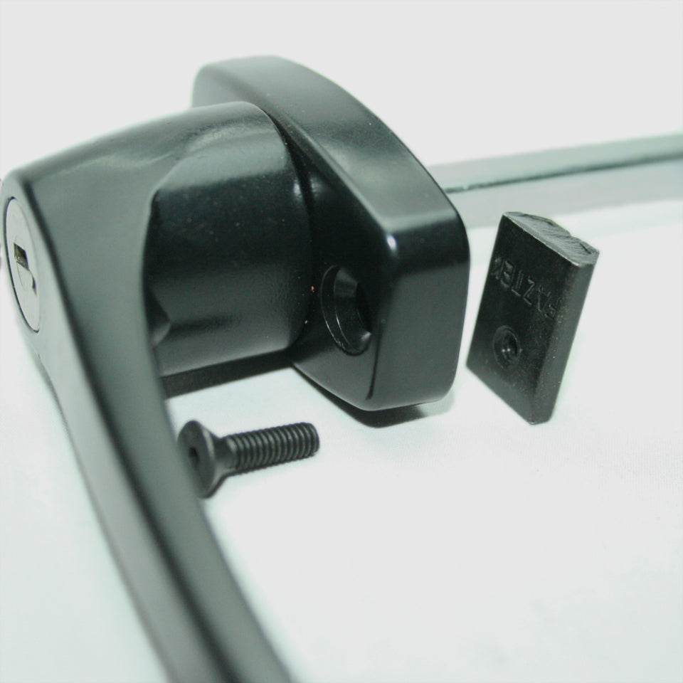 Black 360° Rotation Locking Door Handle – Faz-Store