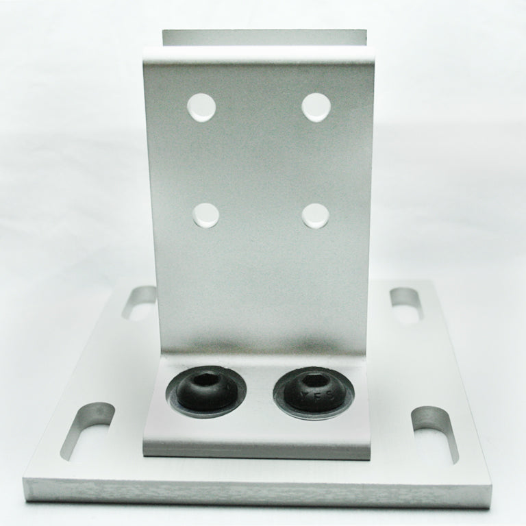 1.5" x 3.0" Deluxe Floor Mount Base Plate – Faz-Store