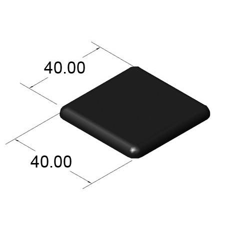 40mm x 40mm End Cap – Faz-Store